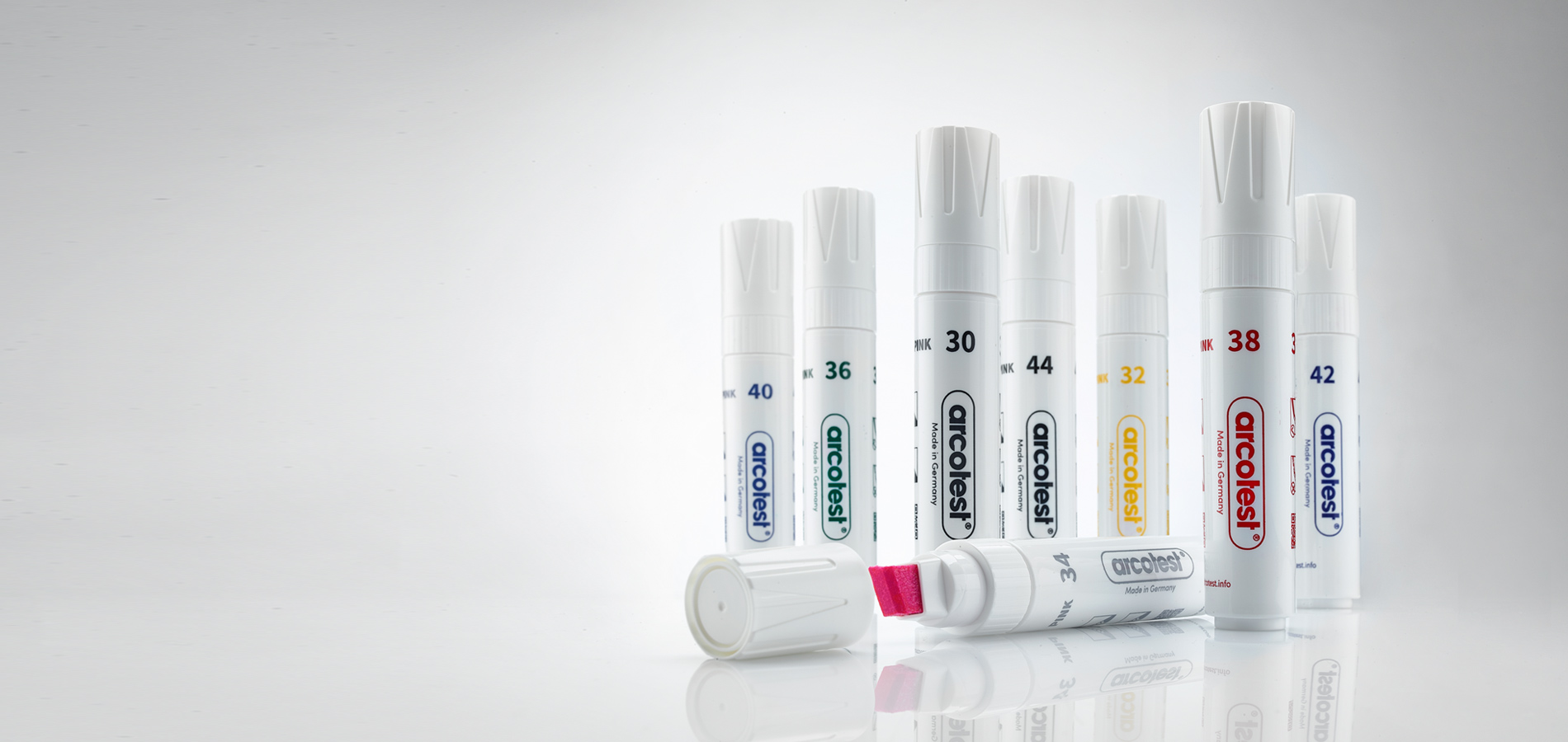 Test Inks and Test Pens, For Testing The Surface Tension